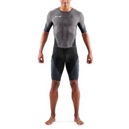 Skins TRI Elite S/S Tri Suit (charcoal/carbon) | Skins Shop | Sports ...